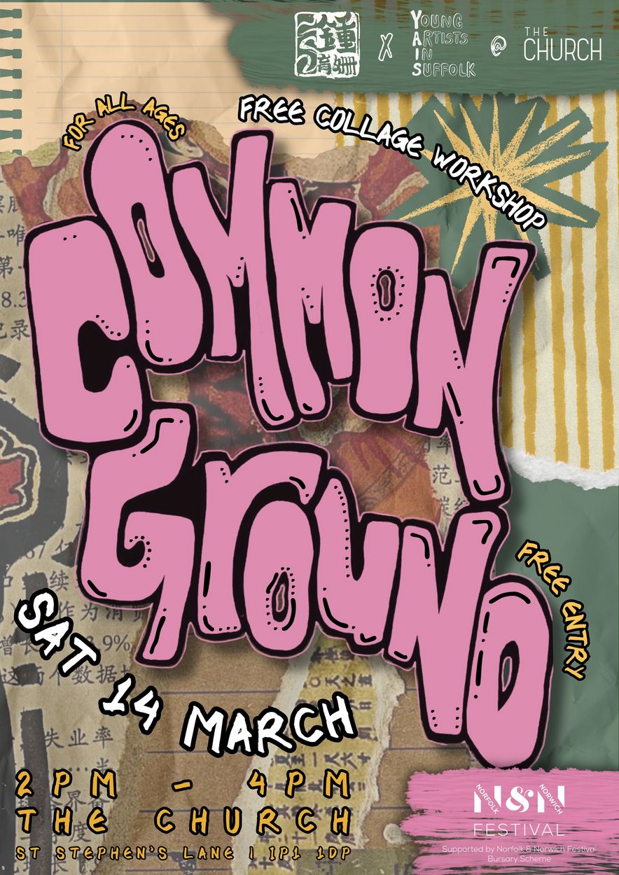 Common Ground Collage Workshop - The Church - Ipswich.love